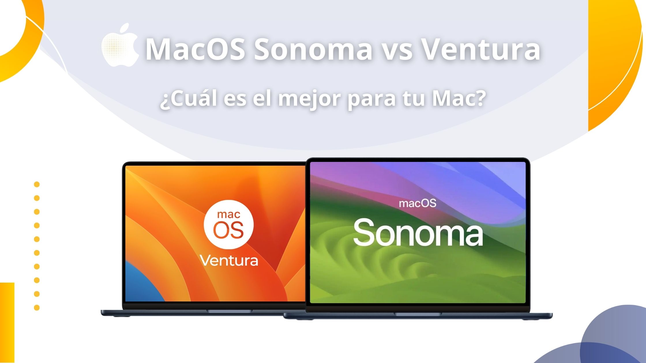 Comparación macOS Sonoma vs Ventura